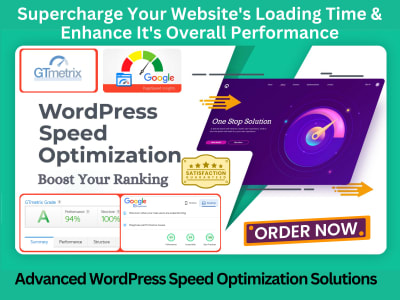WordPress Speed Optimization for GTmetrix and Google PageSpeed Insights | Upwork