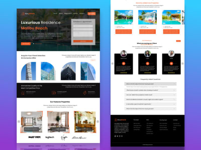 UI UX designer, website design and ui ux landing page in XD Figma and ...