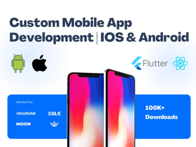 Custom Mobile App | Android & IOS | Upwork
