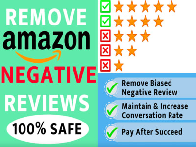 Amazon Negative Reviews Push Down From Main Page | Upwork