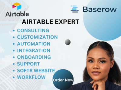 Expert airtable automation, airtable database, softr website and notion set | Upwork