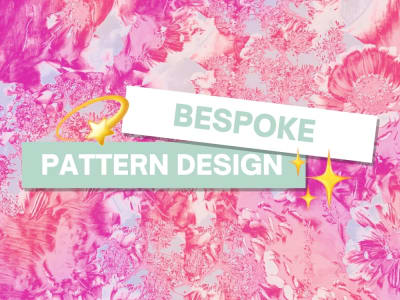 Seamless pattern design for textile print | Upwork