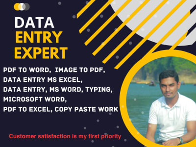 An affordable professional Data Entry Specialist | Upwork