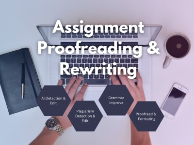 Professionally rewritten ai generated assignments | Upwork