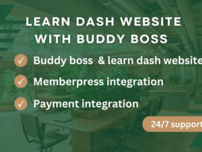 Get a Course Selling Website | Learndash Expert | LearnPress |BuddyBoss LMS | Upwork