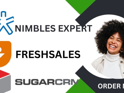 Nimble crm, insightly, freshsales, sugar crm, apptivo | Upwork