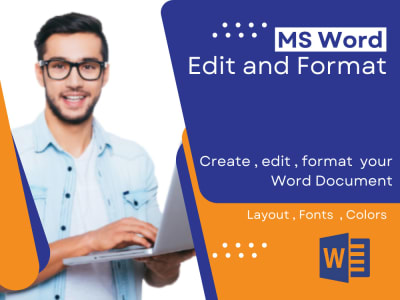 Professionally format, design and edit microsoft word documents | Upwork