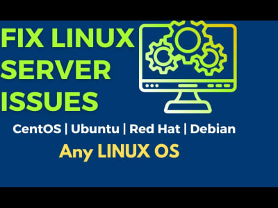 Fix any type of Linux server issues like the Ubuntu CentOS server Debian | Upwork