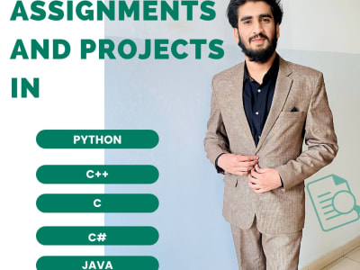 Expertly crafted coding projects in Python, C++, Java, and C | Upwork
