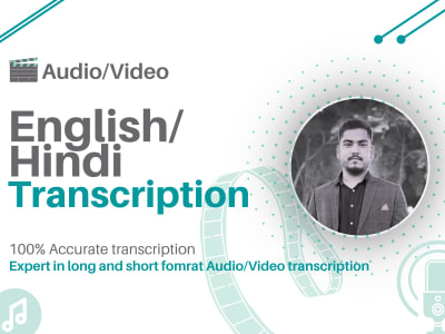 Professional transcription for your audios and videos | Upwork
