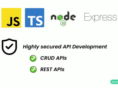 NodeJS, ExpressJS API Development and Integration | Upwork