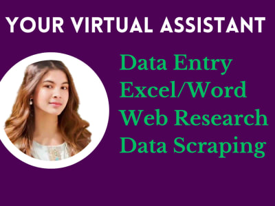 Your virtual assistant for data entry and copy paste | Upwork