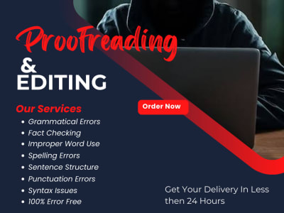 A Professionally Edited and Proofreaded Your Document | Upwork