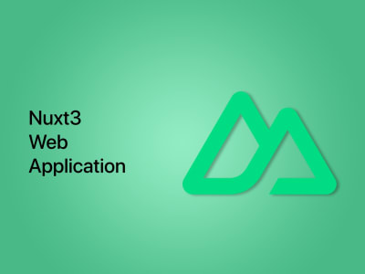 A Nuxt web application | Upwork