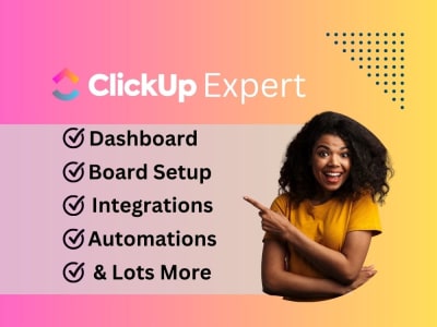 A clickup and clickup pm setup with clickup.com from clickup consultant ...