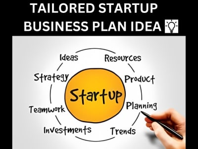 A well crafted Startup Business plan for any business ideas | Upwork