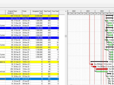 Primavera P6 baseline Schedule and Revised Schedule P6 R20 | Upwork