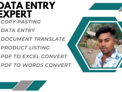 Expert data entry specialist | Upwork