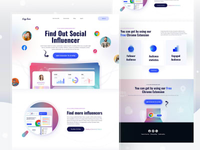 A modern and user-friendly landing page design. | Upwork