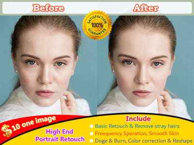 High-End Fashion, Beauty, and Portrait Photo Retouching Services | Upwork