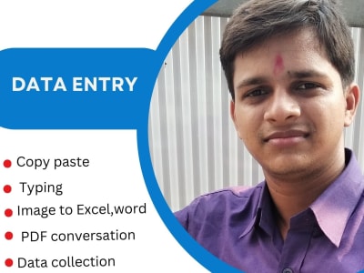 Data Entry, Copy Paste, Typing, Data Collection | Upwork