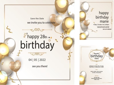 🎉 Personal Birthday Card 🎈 | Upwork
