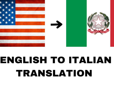 A professional and accurate English to Italian translation | Upwork