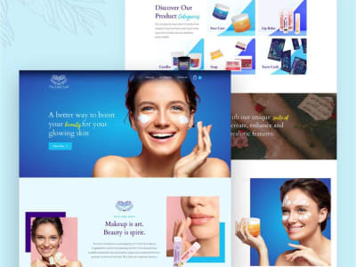 A professoinal and fully responsive website made with react. | Upwork