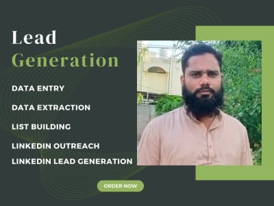 Data Entry| LinkedIn Outreach| B2B Lead Generation| List Building | Upwork