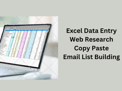 Proper Data Entry/ List Building/ Data Cleansing services | Upwork
