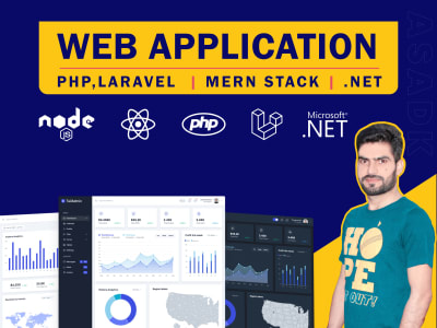 A web application using PHP | Laravel | MERN Stack | Upwork