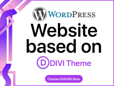 Wordpress Website based on Divi Theme | Upwork