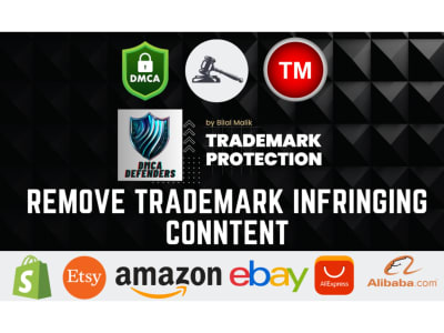 Expert Copyright and Trademark Infringing Content Removal Services | Upwork