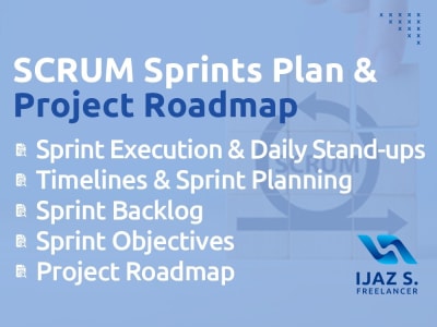 The SCRUM sprints plan and project roadmap | Upwork