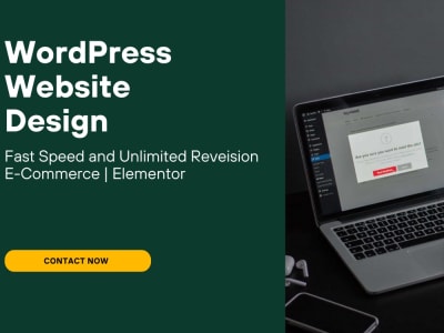 A wordpress website design and wordpress ecommerce and elementor or plugin | Upwork