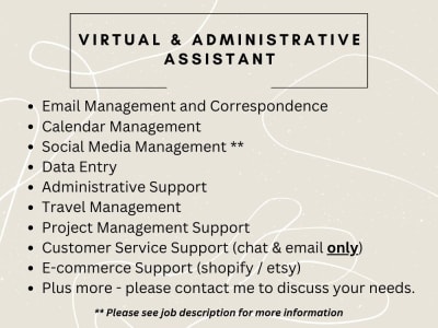 Reliable virtual assistant services and administrative support! | Upwork