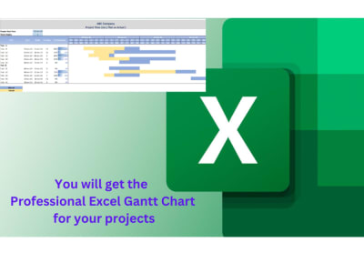The Professional Excel Gantt Chart for your projects | Upwork
