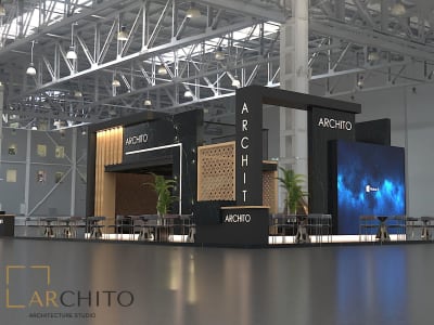 Unique 3d design for your exhibition booth, stand or kiosk with 3ds max ...