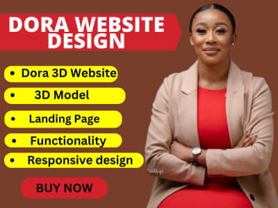 A 3d model website in dora, 3d product design, 3d dora website, dora ...