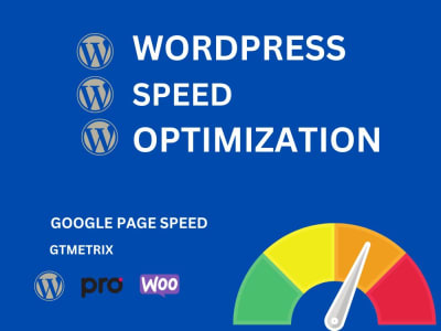 Increase WordPress speed optimization for Google page speed insights | Upwork