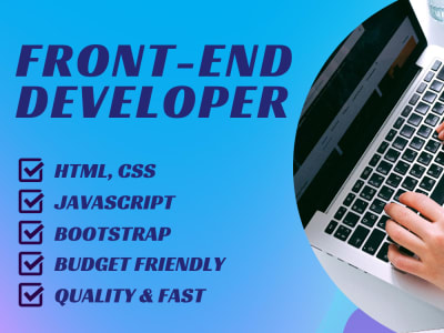 React JS | Front-end development using HTML, CSS, javascript, Bootstrap ...