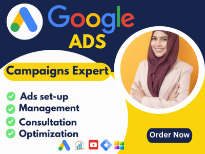I will setup and manage high performing google ads campaigns | Upwork