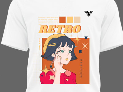 Beautiful line art t-shirt Prints. | Upwork