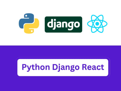 A website for you using python, django, react | Upwork