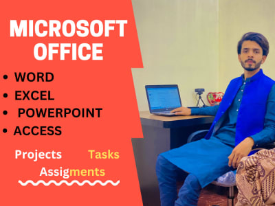 Project on microsoft office word, excel, powerpoint, | Upwork