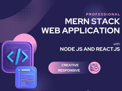 Create project full stack website by react and node js | Upwork