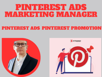 Pinterest Ads Marketing Pinterest Manager Promotion | Upwork