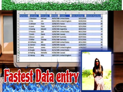 A Fastest Data entry nd copy paste job | Upwork