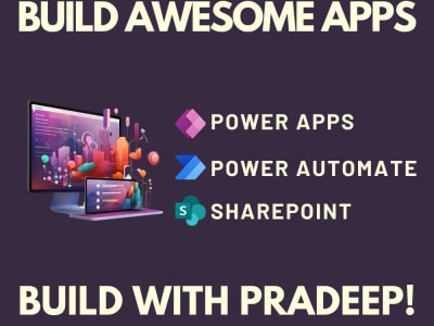 Custom canvas app on Power Apps with automated flows through Power Automate | Upwork