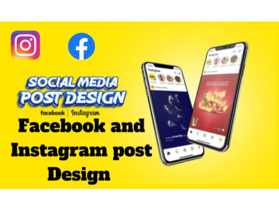 Modern Facebook and Instagram post design | Upwork
